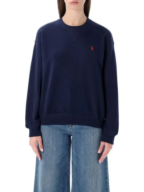 Polo Ralph Lauren Fleece Crewneck Sweatshirt - Cruise Navy