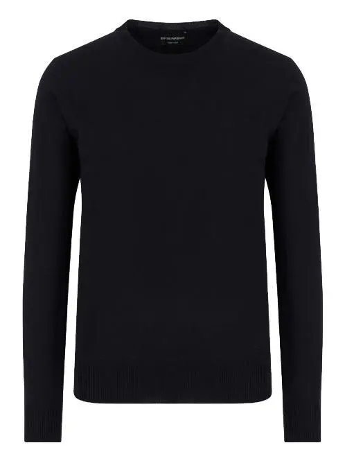 Emporio Armani Knitted Sweater - Blue