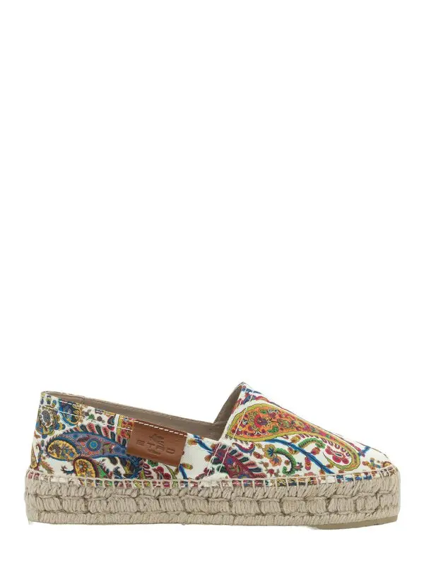Etro Cotton Espadrilles - White