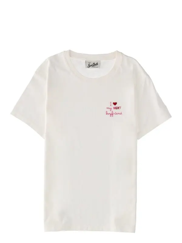MC2 SAINT BARTH Cotton T-shirt - White