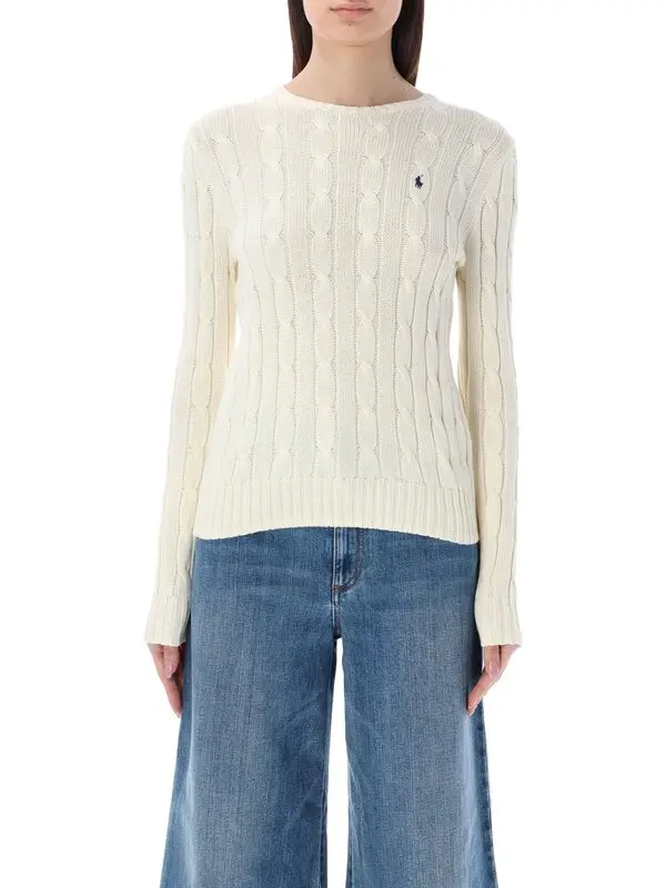 Polo Ralph Lauren Cable-knit Sweater - White