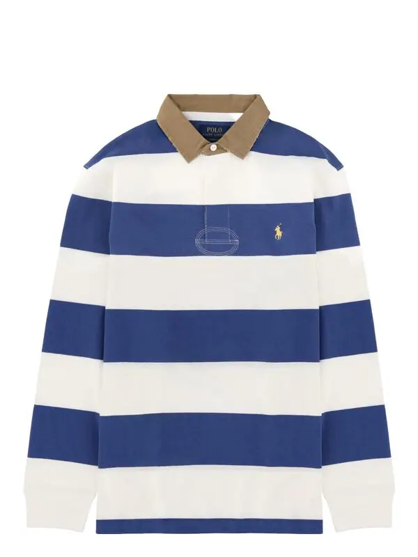 Polo Ralph Lauren Polo Shirt 'rugby' With Logo - Blue