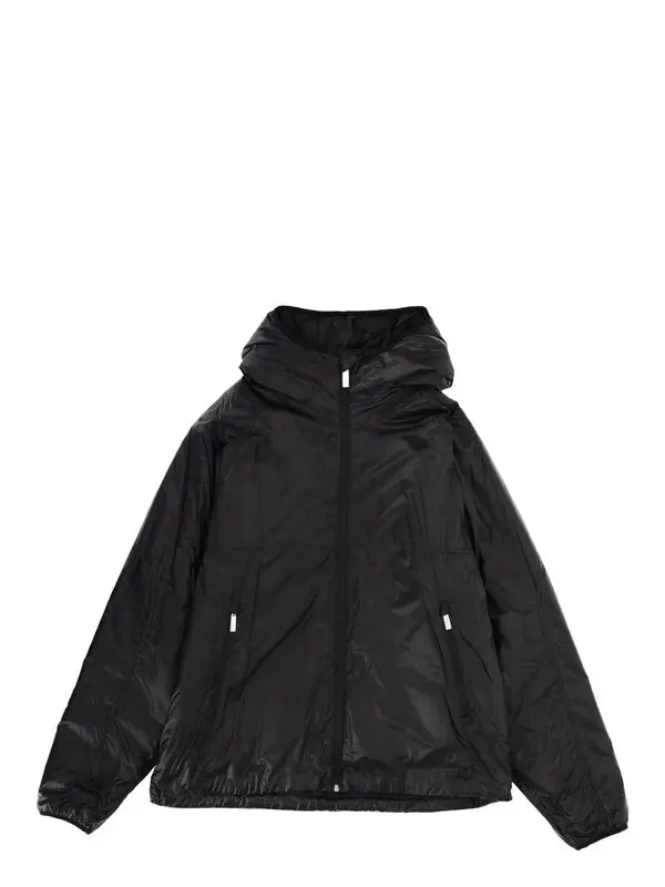 Herno Hooded Relaxed Fit Jacket - Black