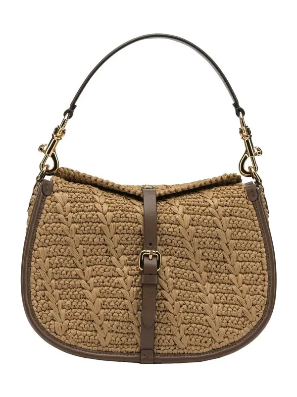 Etro Medium 'pony' Shoulder Bag - Beige