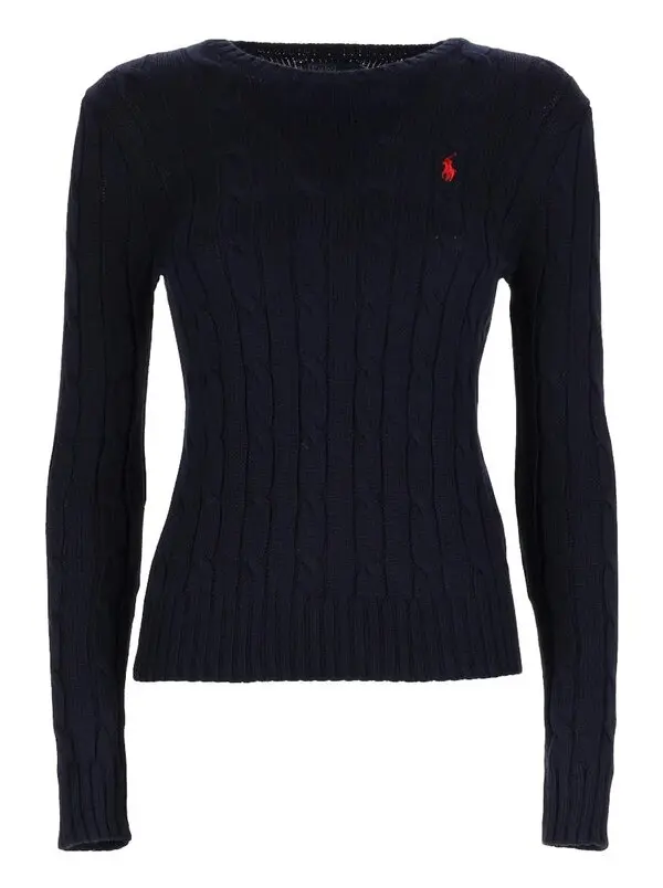 Polo Ralph Lauren Cable-knit Cotton Sweater - Blue