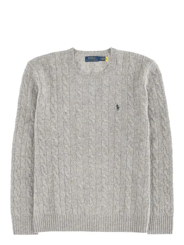 Polo Ralph Lauren Wool And Cashmere Crewneck Sweater - Grey