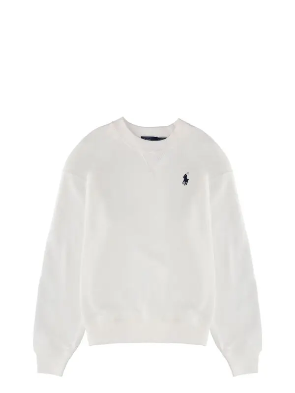 Polo Ralph Lauren Logo Sweatshirt - White
