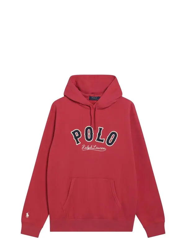 Polo Ralph Lauren Brushed Cotton-blend Hoodie - Red
