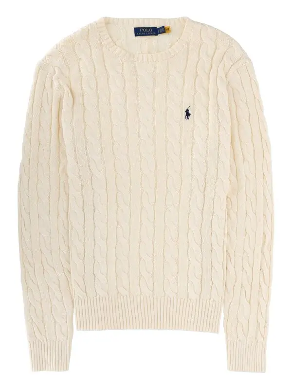 Polo Ralph Lauren Cable Knit Sweater - Ivory