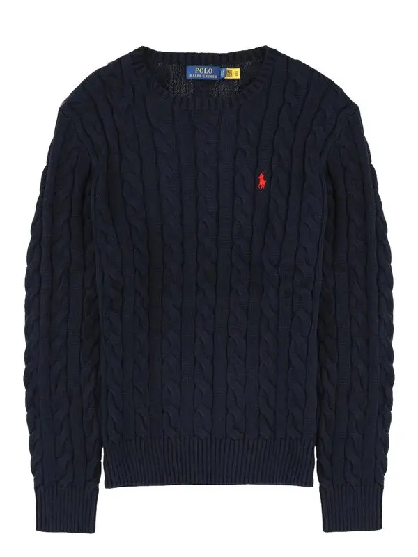 Polo Ralph Lauren Cable Knit Sweater - Blue