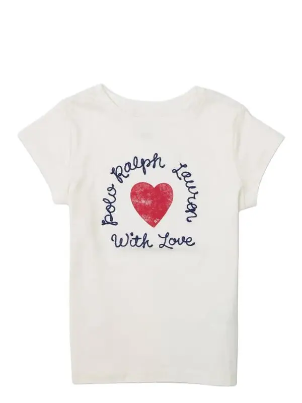 Polo Ralph Lauren Heart Logo T-shirt - White