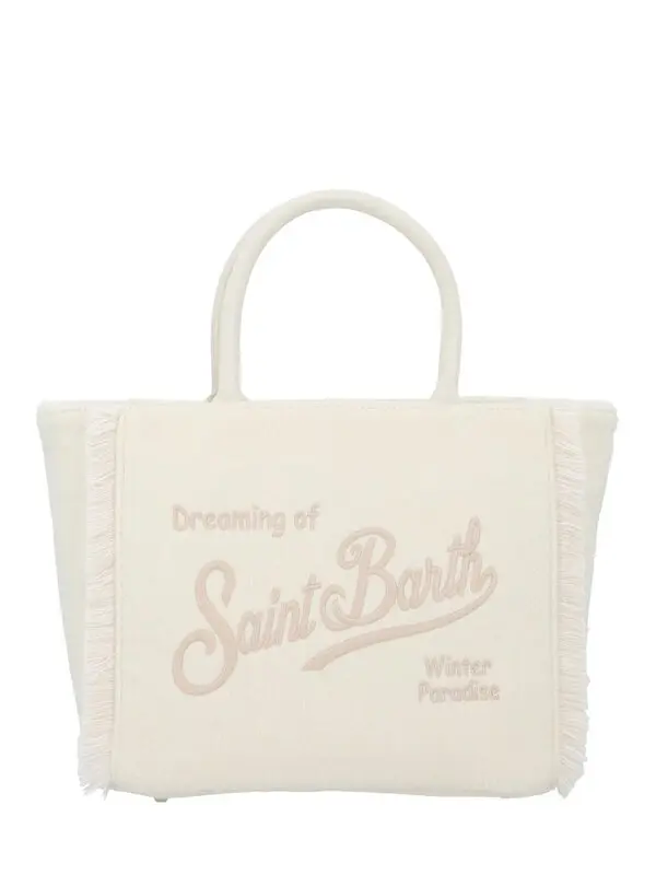 MC2 SAINT BARTH Colette Tote Bag - White
