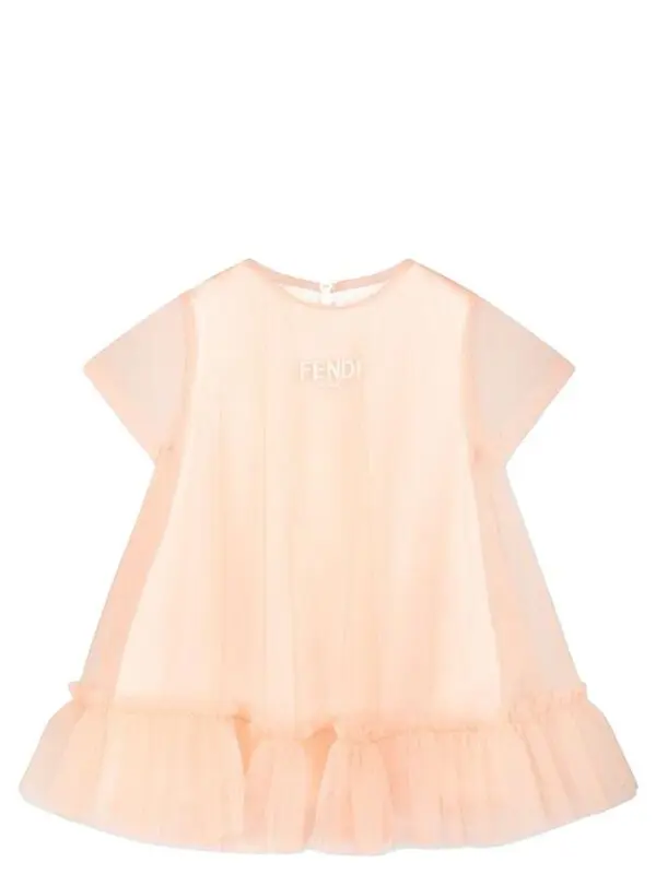 Fendi Tulle Dress - Pink