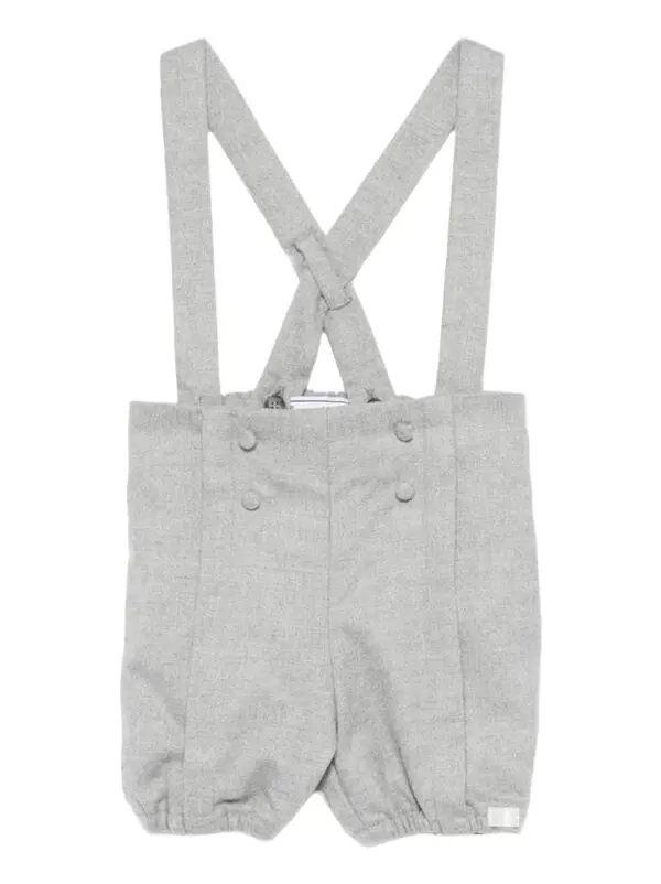 TARTINE ET CHOCOLAT Pants With Suspenders - Grey