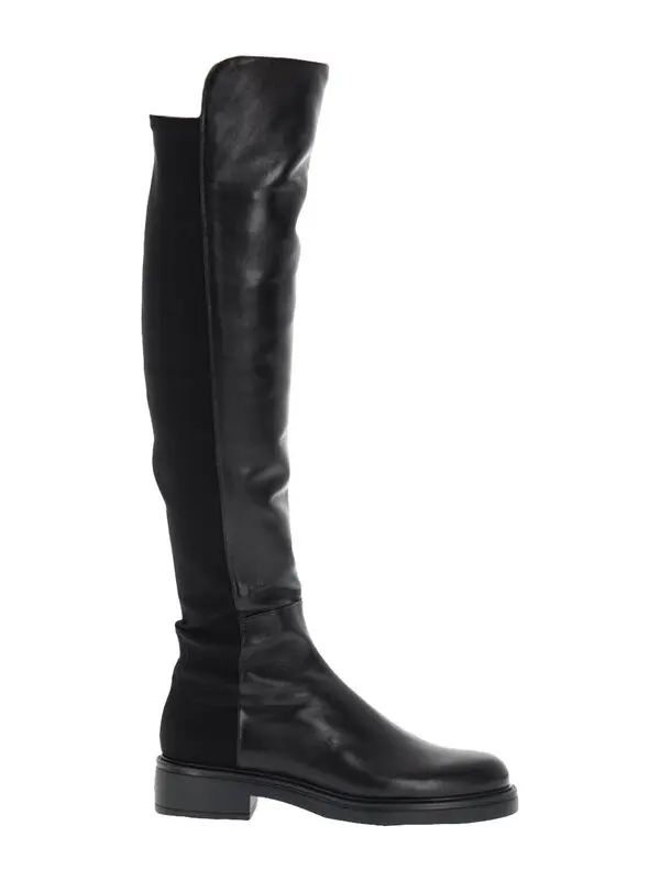 STUART WEITZMAN Leather Over-the-knee Boot - Black