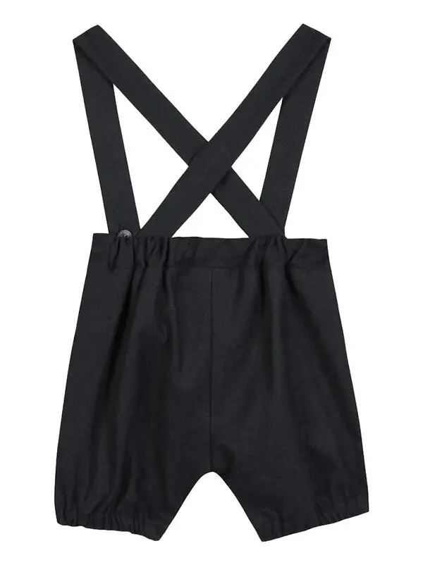 TARTINE ET CHOCOLAT Pants With Suspenders - Black