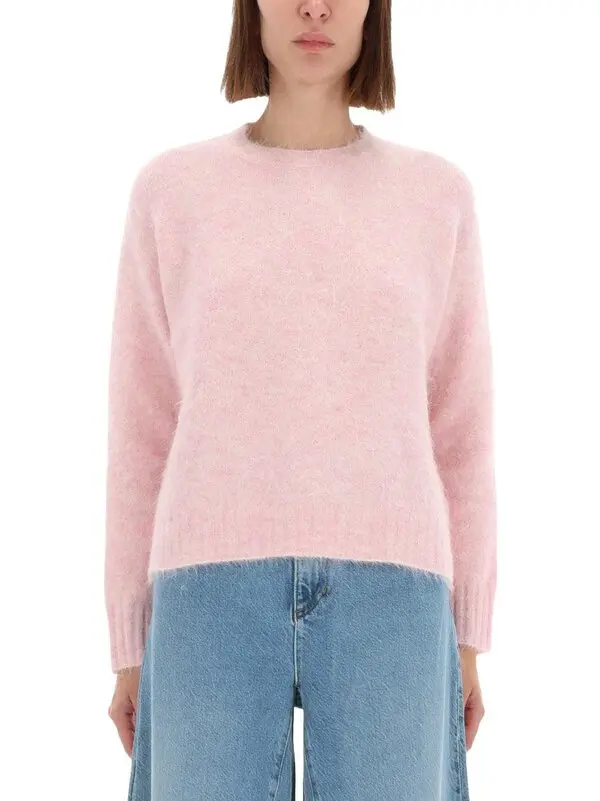 AMISH Wool Blend Sweater - Pink