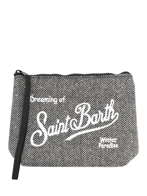 MC2 SAINT BARTH Clutch Bag 'aline - Black