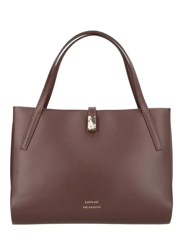Loulou De Saison Leather Carry Bag - Brown