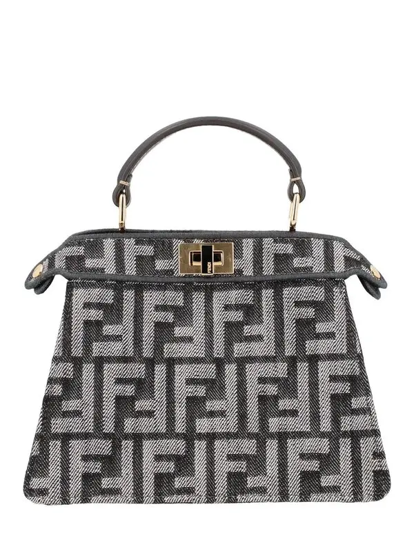 Fendi Peekaboo Iseeu Bag - Black