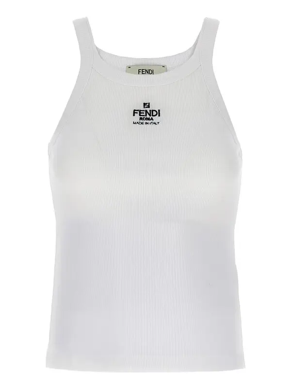 Fendi Logo Top - White