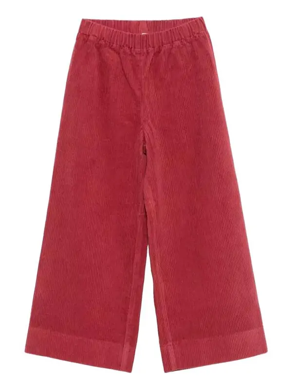 IL GUFO Wide-leg Pants - Red