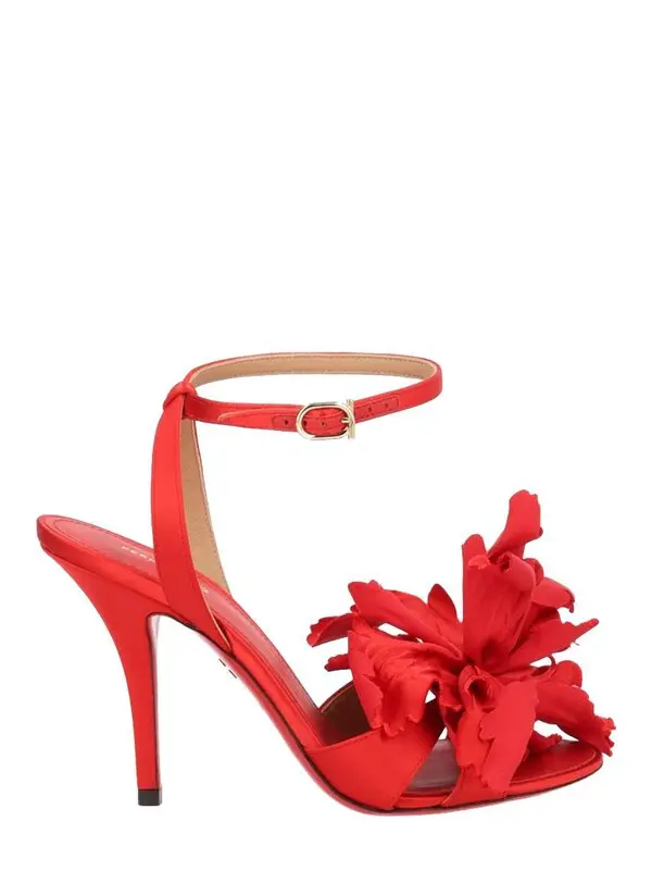 FERRAGAMO Heeled Sandal - Red