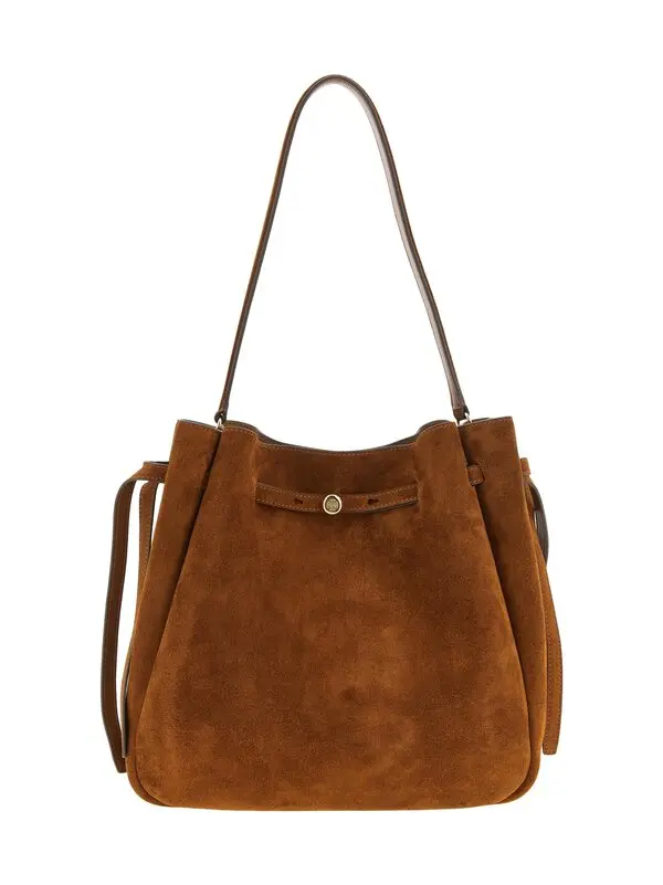 Tory Burch Romy Bucket Bag - Brown