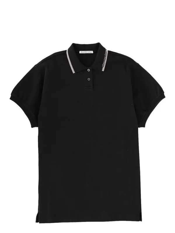 Alexander Wang Mini Polo Dress - Black