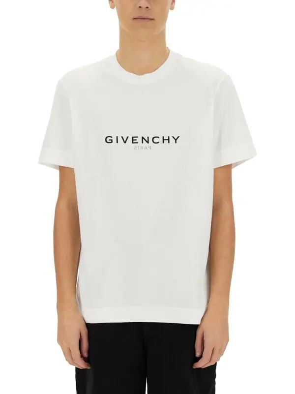Givenchy Reverse' T Shirt - White