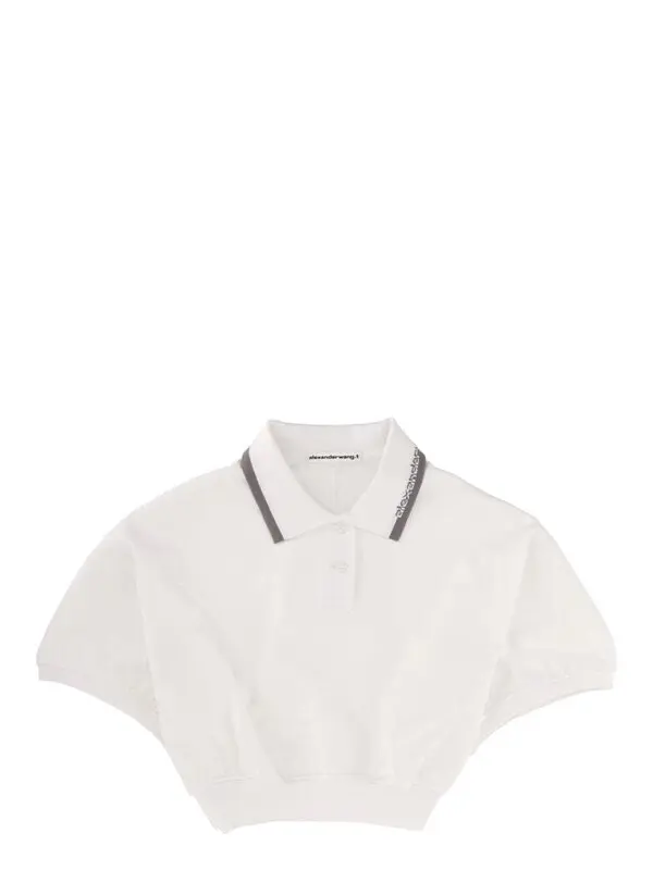 Alexander Wang Cotton Polo - White