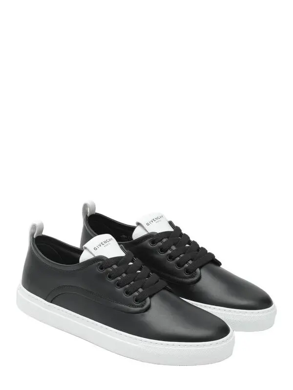 Givenchy New City Leather Sneakers - Black