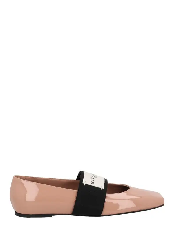 Givenchy Sliced Square Toe Ballerinas - Pink