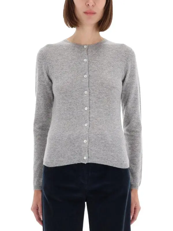 Aspesi Cashmere Cardigan - Grey