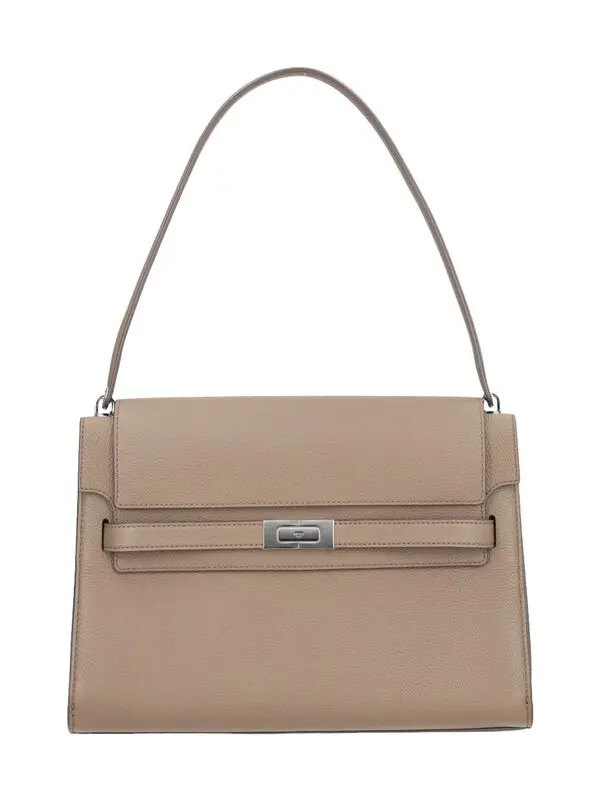 Tory Burch Lee Radziwill Large Handbag - Beige