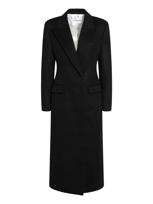 Givenchy Wool Coat - Black
