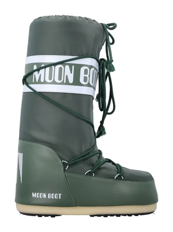 Moon Boot Icon High Boots - Forest Green