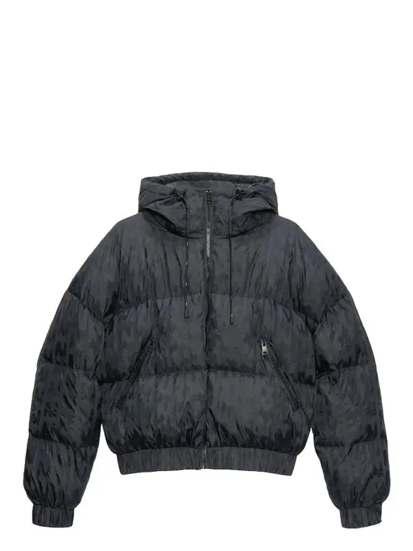 MSGM Themwave Padded Down Jacket - Black