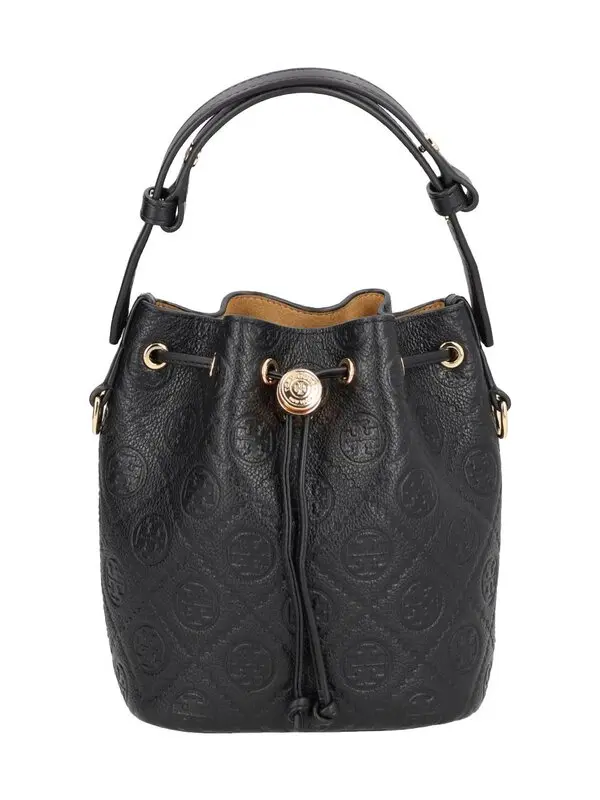 Tory Burch T Monogram Bag - Black
