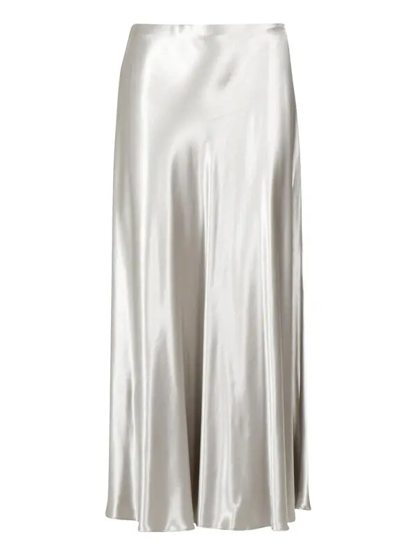 Alberta Ferretti Long Skirt - Grey