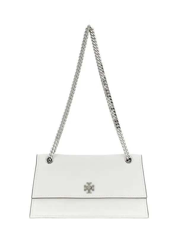 Tory Burch Kira Turnlock Shoulder Bag - White