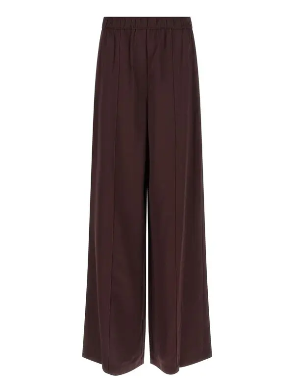 Tory Burch Straight Leg Trousers - Bordeaux