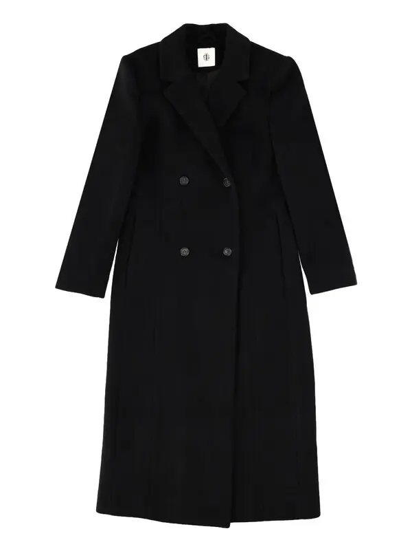 THE GARMENT Double Breasted Coat - Black
