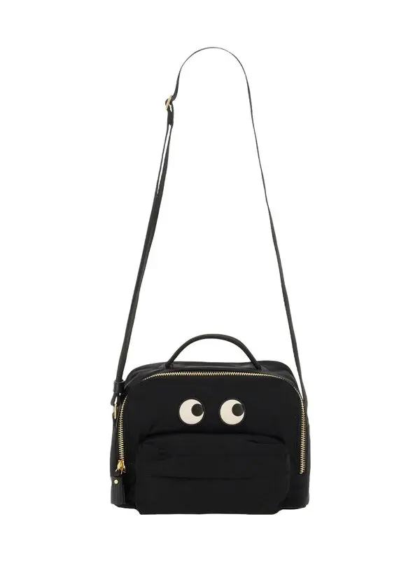 ANYA HINDMARCH Eyes Shoulder Bag - Black