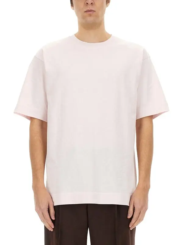 Dries Van Noten Cotton T Shirt - Pink