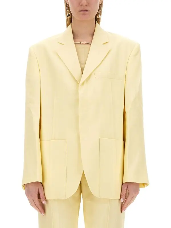 Jacquemus La Veste D'homme Jacket - Yellow