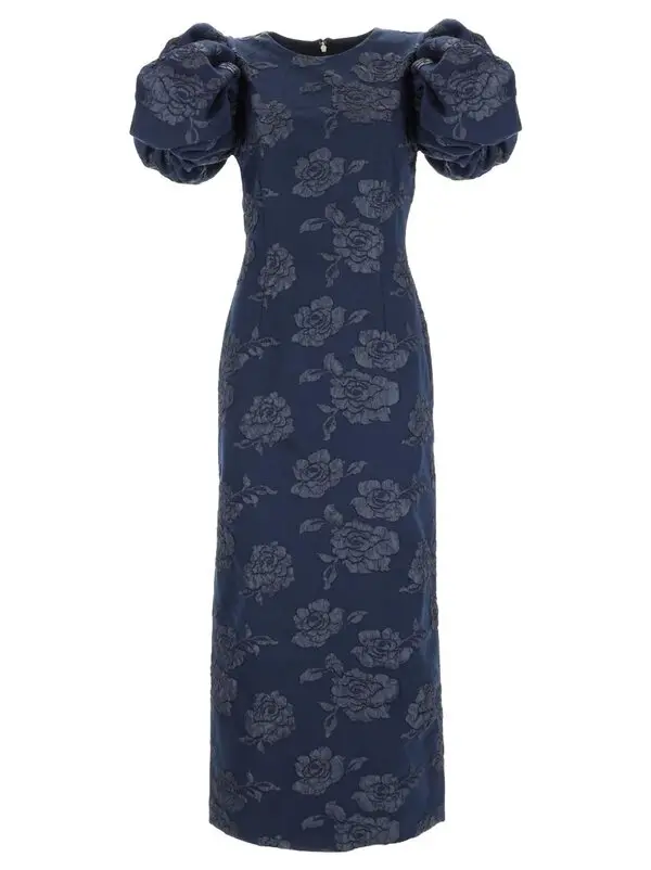 ROTATE BY BIRGER CHRISTENSEN Strappy Long Dress - Blue
