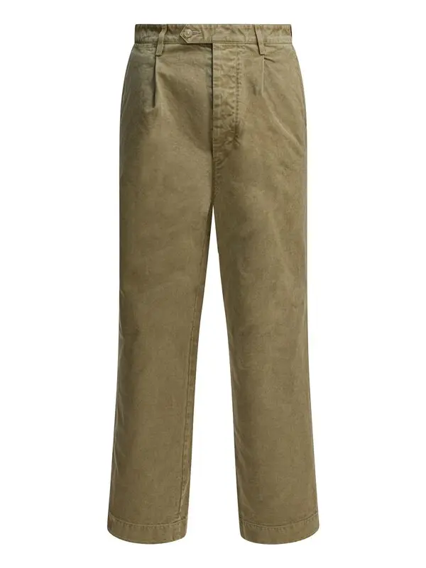 Auralee Chino Pants - Green