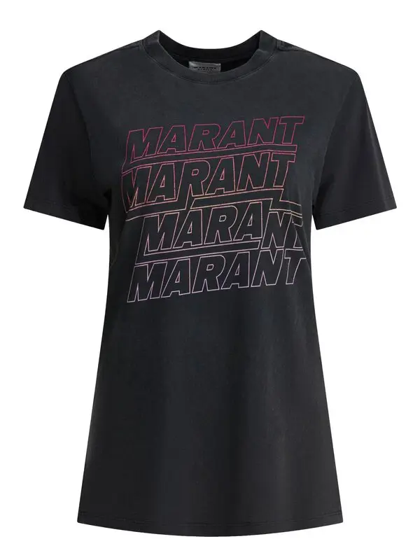 MARANT ETOILE Zoeline T-shirt - Black