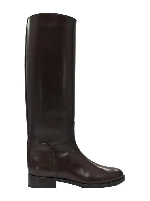MARETTO Leather Boots - Brown
